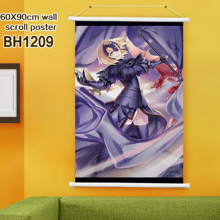 (60X90)BH1209-fate apocrypha动漫白色塑料杆挂画_命运Fate_欧凡雅动漫周边_欧凡雅动漫批发网